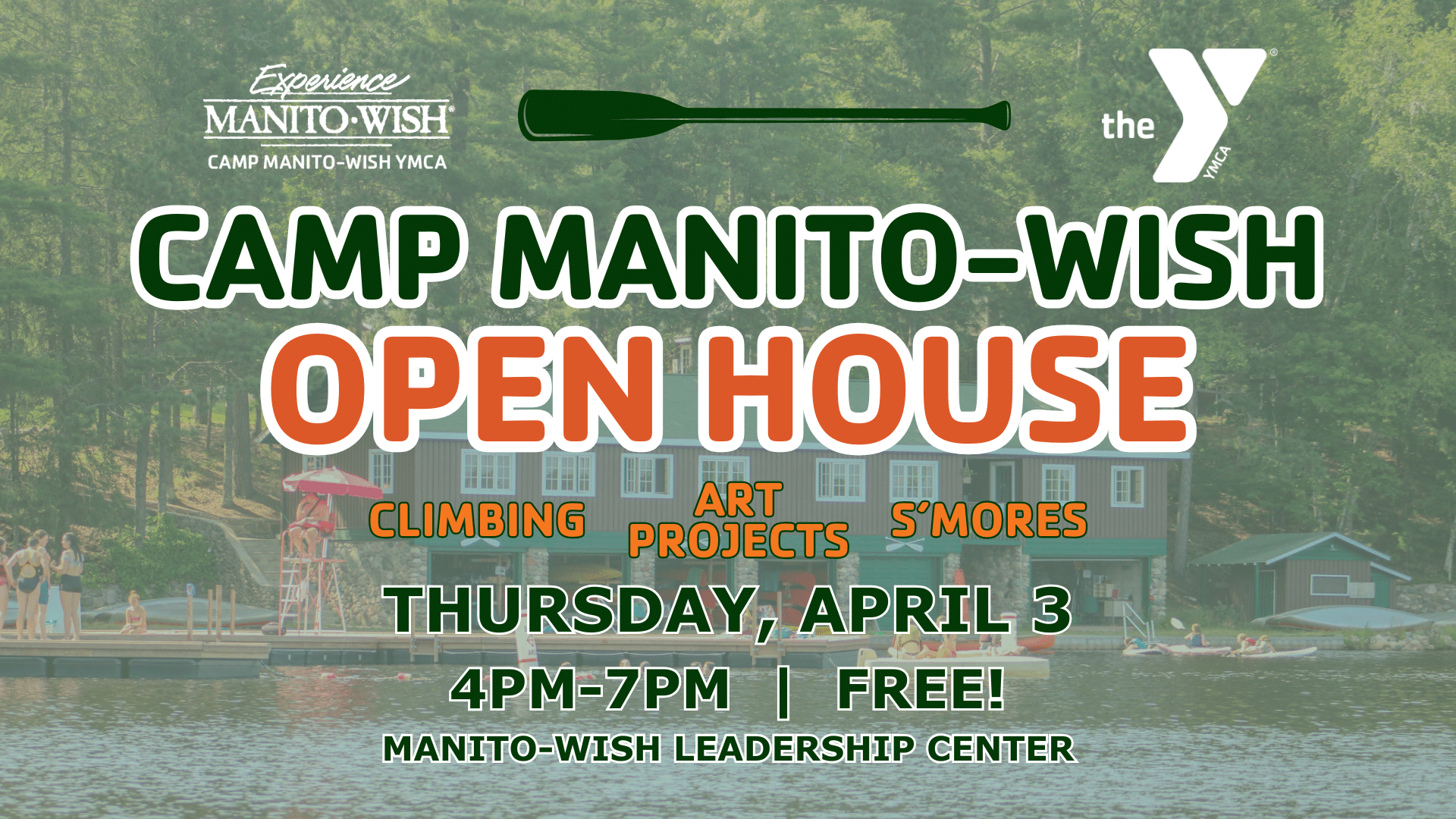 Upcoming Events - Camp Manito-wish YMCA Summer Camp